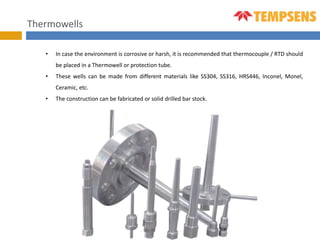 Thermowells & Accessories | PPTX
