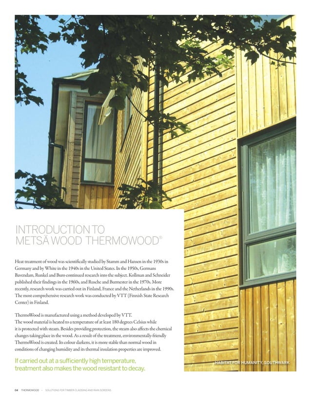 Thermowood main-brochure | PDF