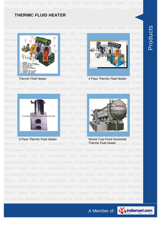 Thermtech Industries, Ahmedabad, Industrial Heaters & Boilers | PDF