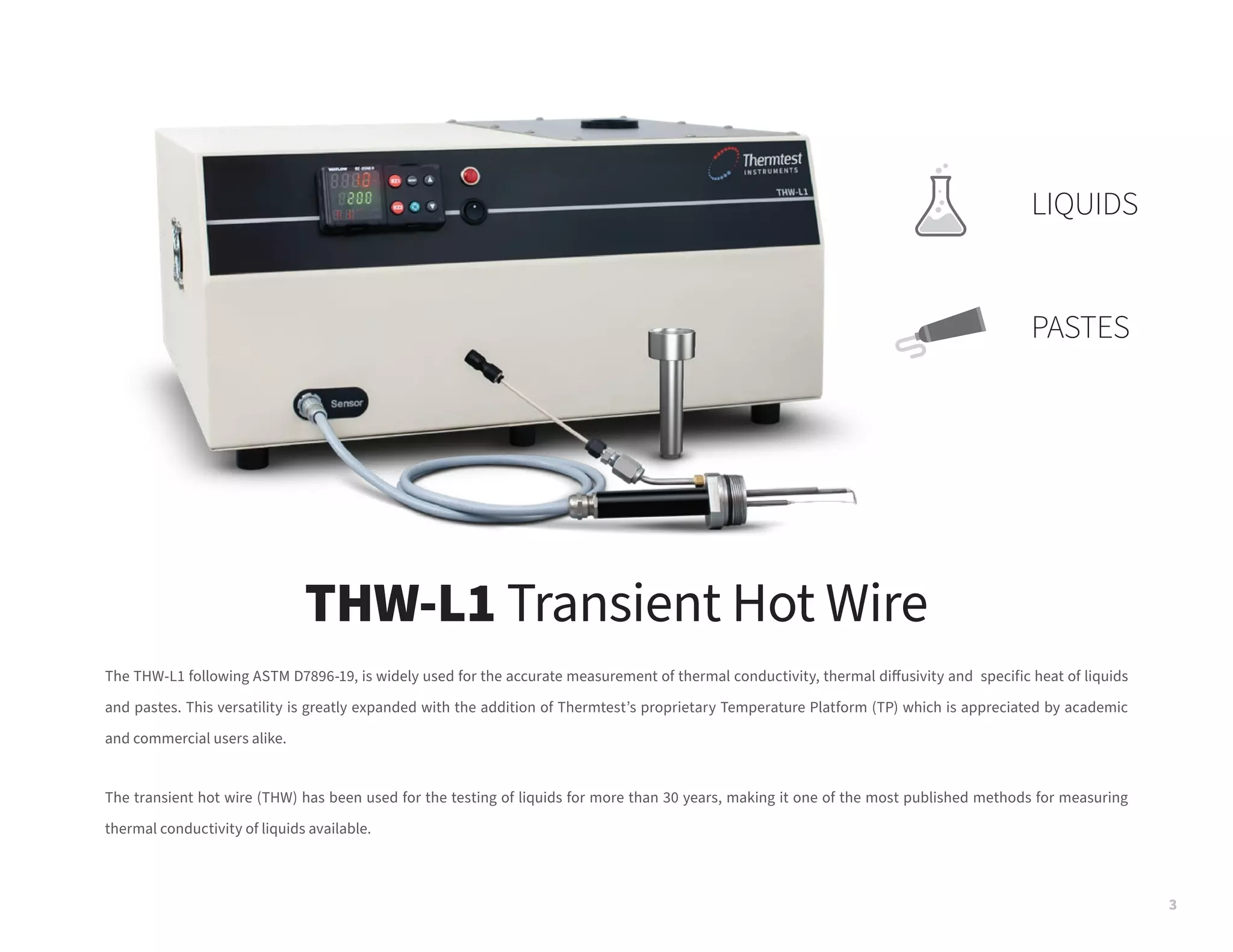 Thermtest THW-L1 | PPT