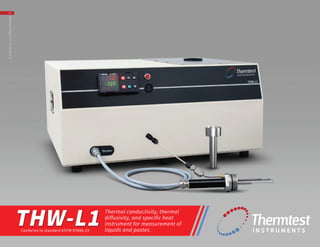 Thermtest THW-L1 | PPT