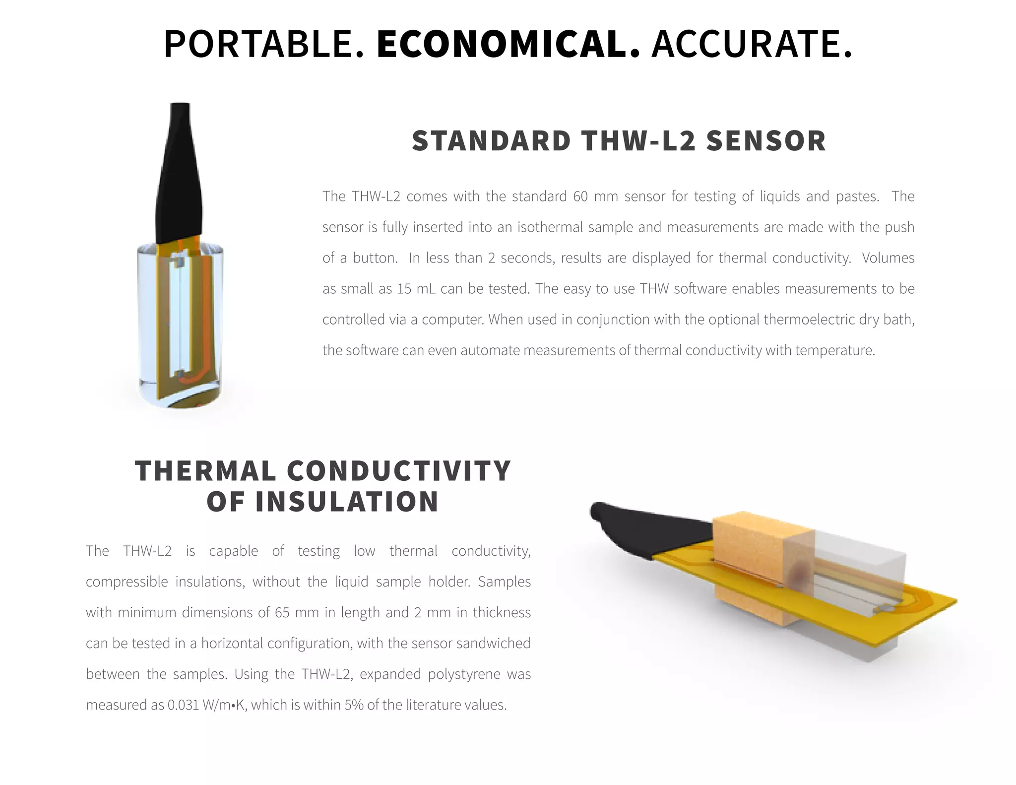 Thermtest thw-l2 | PDF