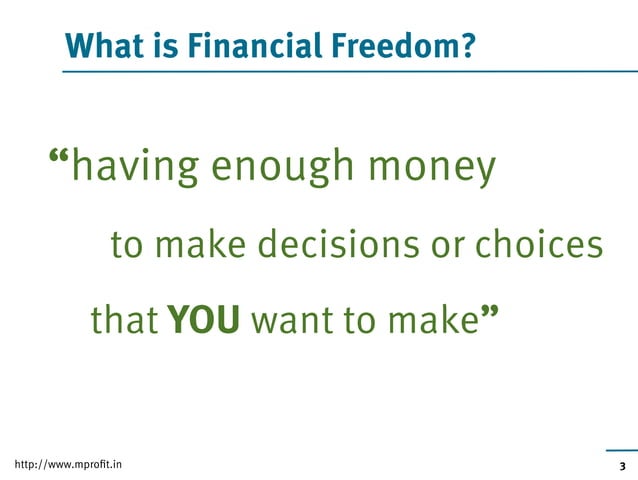 The Road to Financial Freedom | PDF