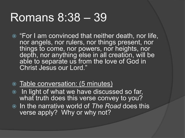 The Road Class #2 | PPT