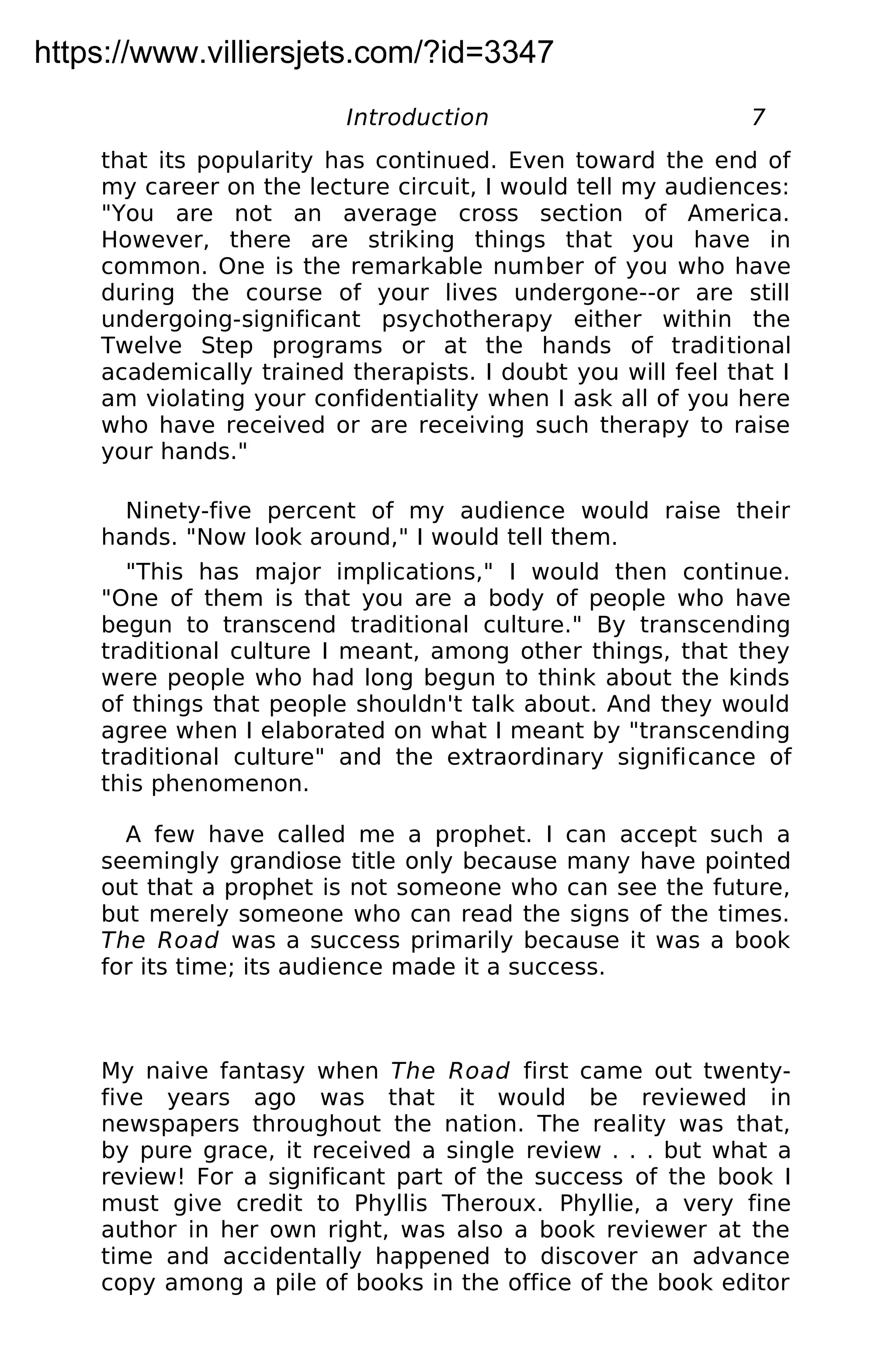 The Road Less Traveled | PDF