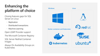 The Roadmap for SQL Server 2019 | PPTX