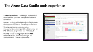 The Roadmap for SQL Server 2019 | PPTX