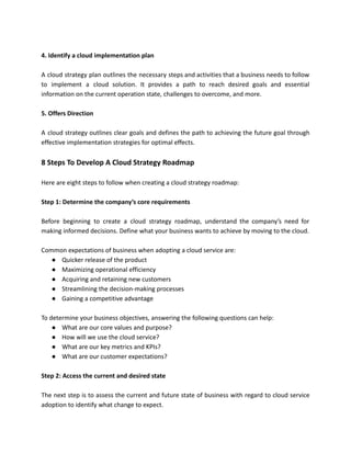 The Roadmap to a Successful Cloud Strategy_ Steps to Implementation.pdf
