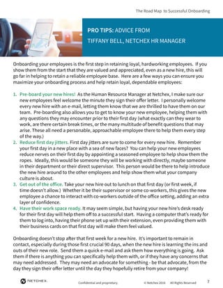 The Roadmap to Successful Onboarding | PDF