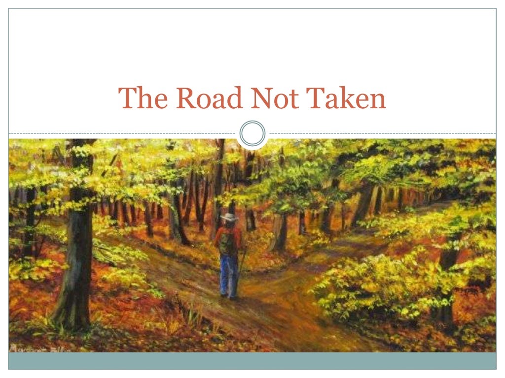 The Road Not Taken Enem EDUCA The Road Not Taken Enem EDUCA