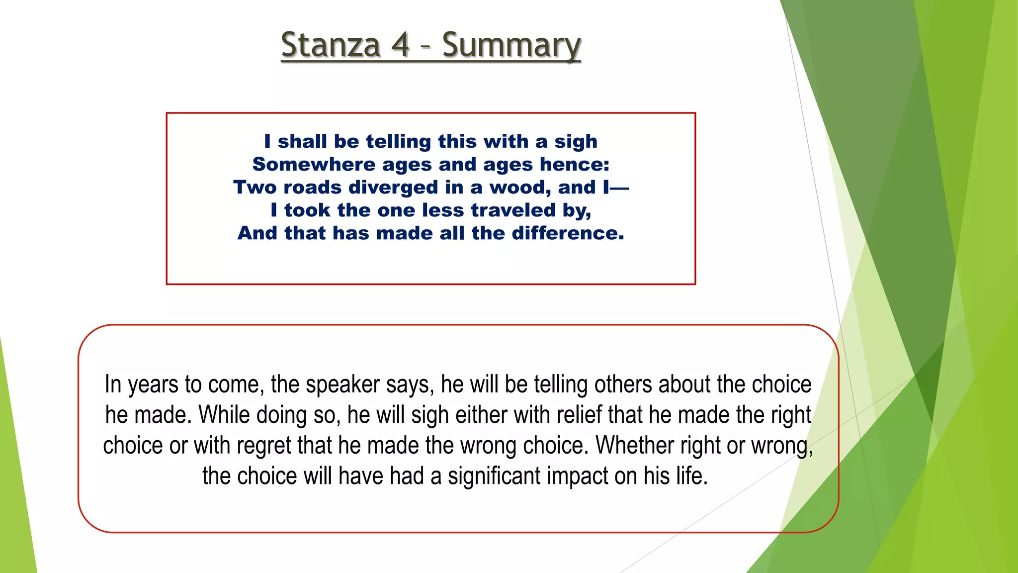 THE ROAD NOT TAKEN Poem by Robert Frost.pptx