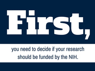 10 NIH R01 Tips | PPT