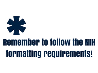 10 NIH R01 Tips | PPT
