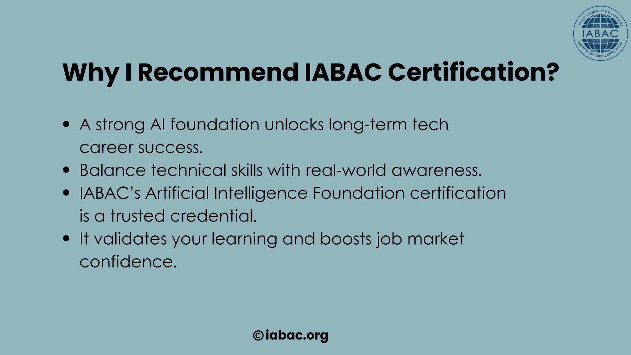 The Road to AI Starts with Machine Learning Certifications | IABAC | PDF