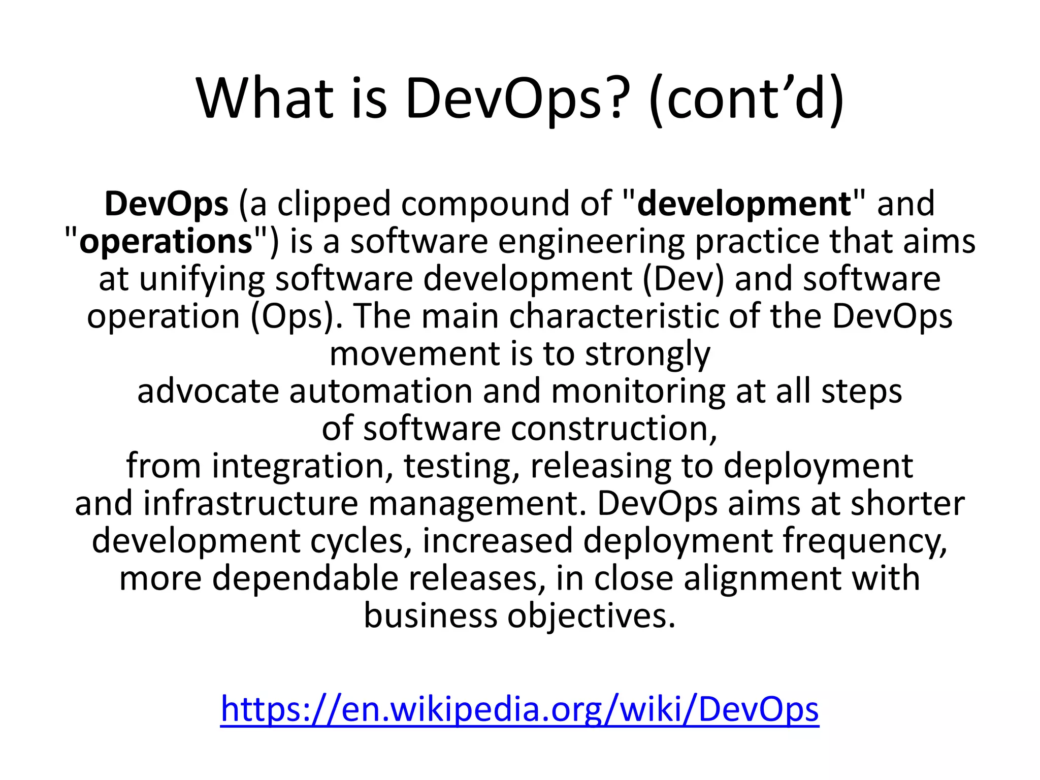 The Road to DevOps V3 | PPTX
