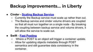 The road to enterprise ready open stack storage as service | PPT