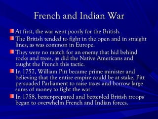 Sections 1 & 2: The Road to Independence | PPT