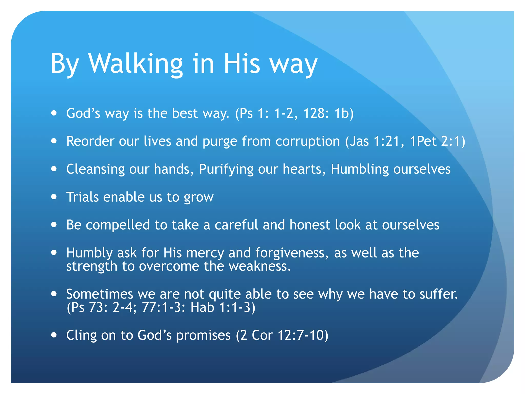 The road to perfection | PPTX | Christianity | Religion & Spirituality