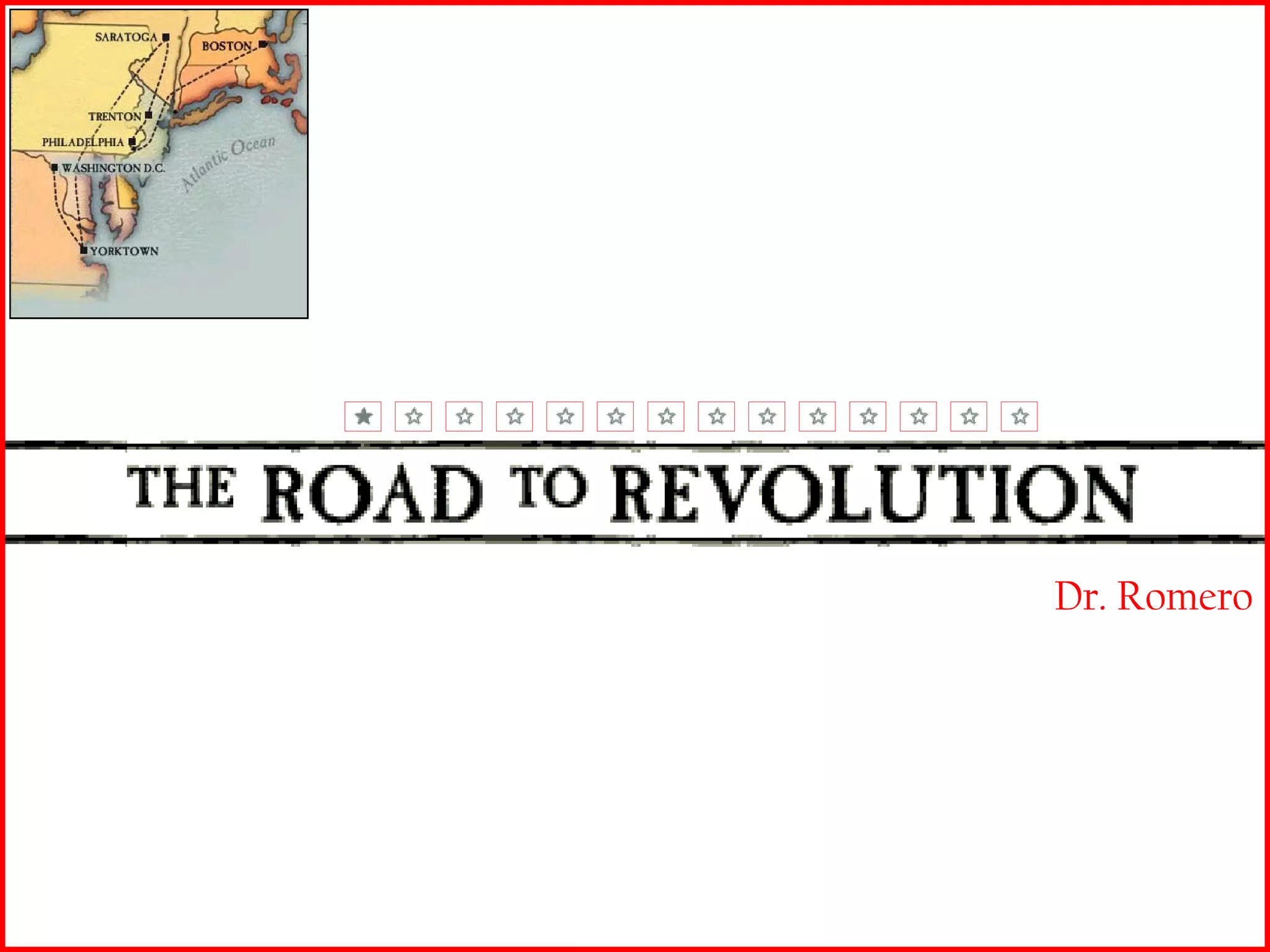 The road to revoloution | PPT