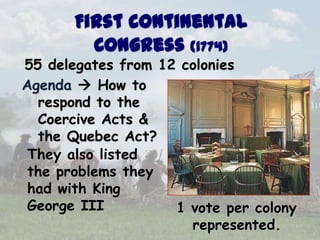 The Road to Revolution | PPTX