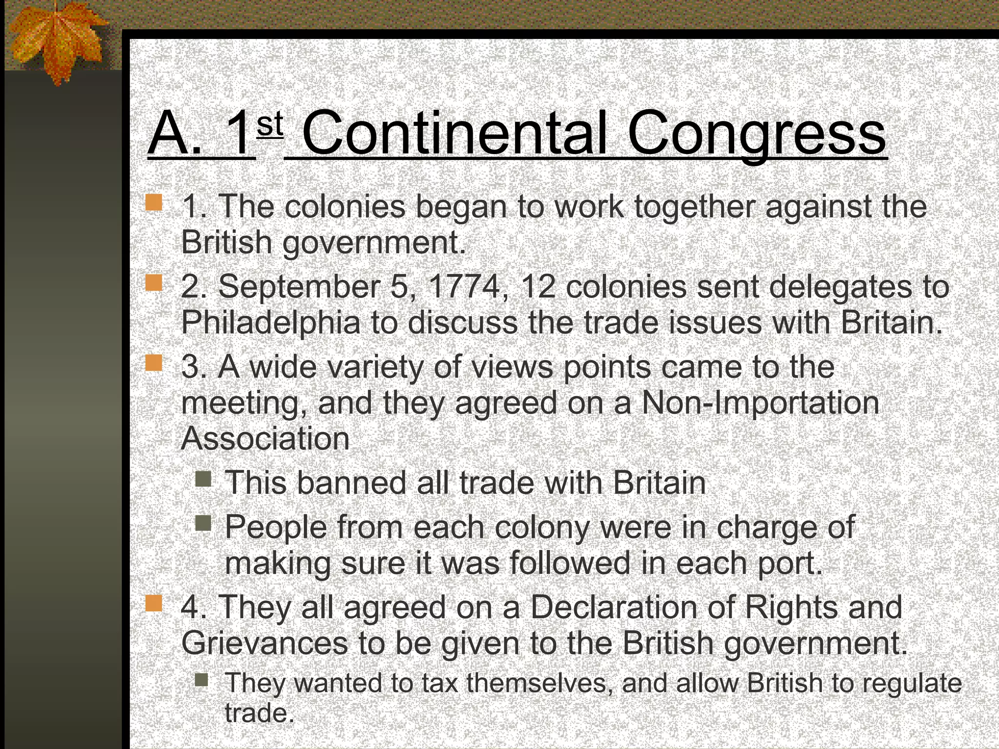 The road to revolution and victory review notes | PPT