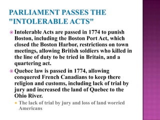 The Road To Revolution Chapter 7 | PPT