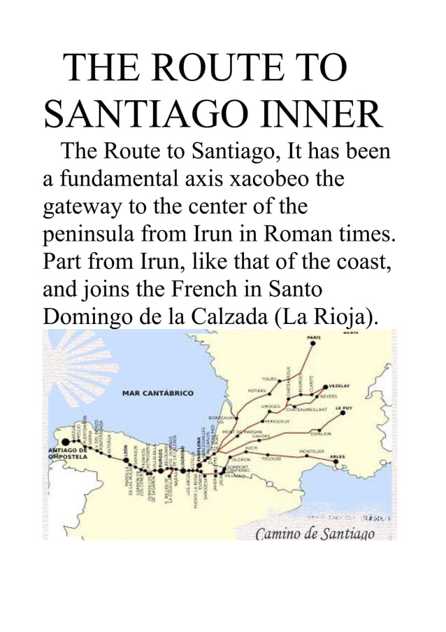 The road to santiago | PDF | South America Travel | Travel Locations
