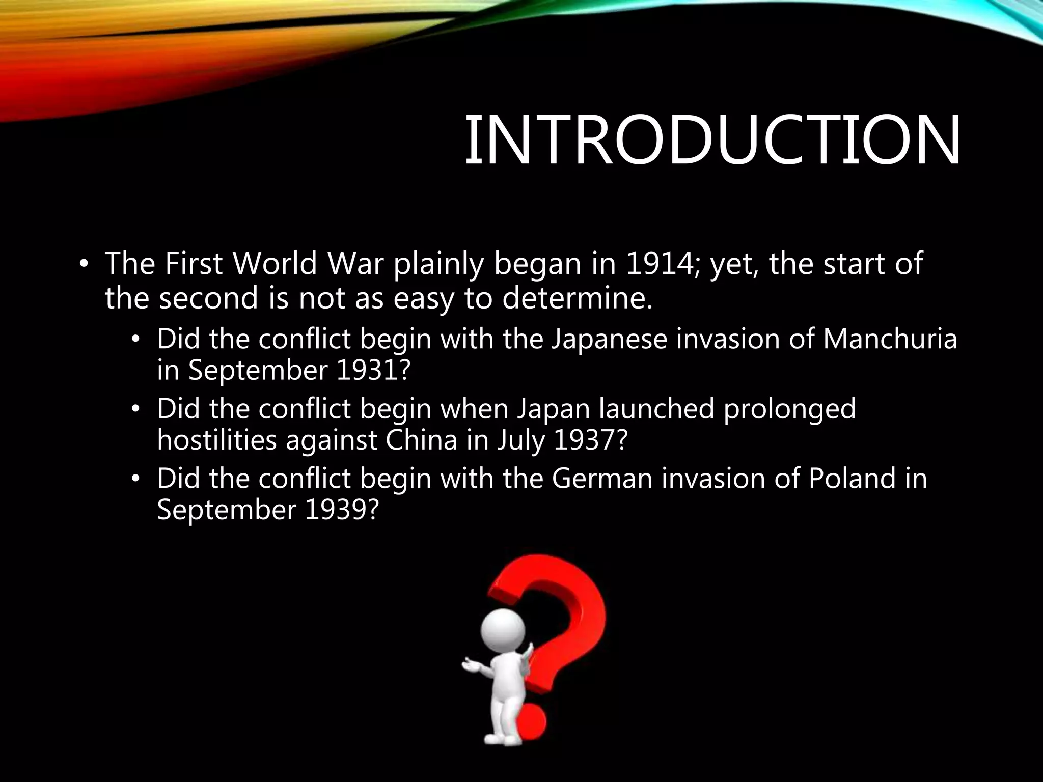 The Road to War, 1931 1941 (revised) | PPTX