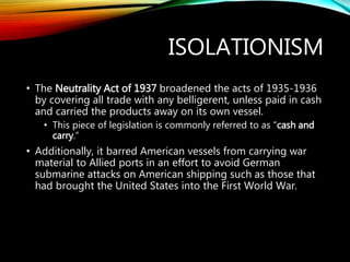 The Road to War, 1931 1941 (revised) | PPT