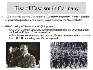 The road to war presentation | PPT