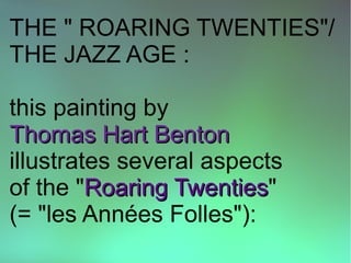 The Roaring 20s | PPT