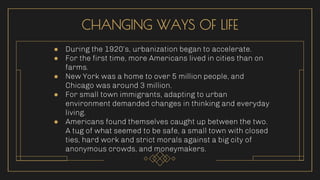 The Roaring 20's 5P Project: Grace Berkel | PPT