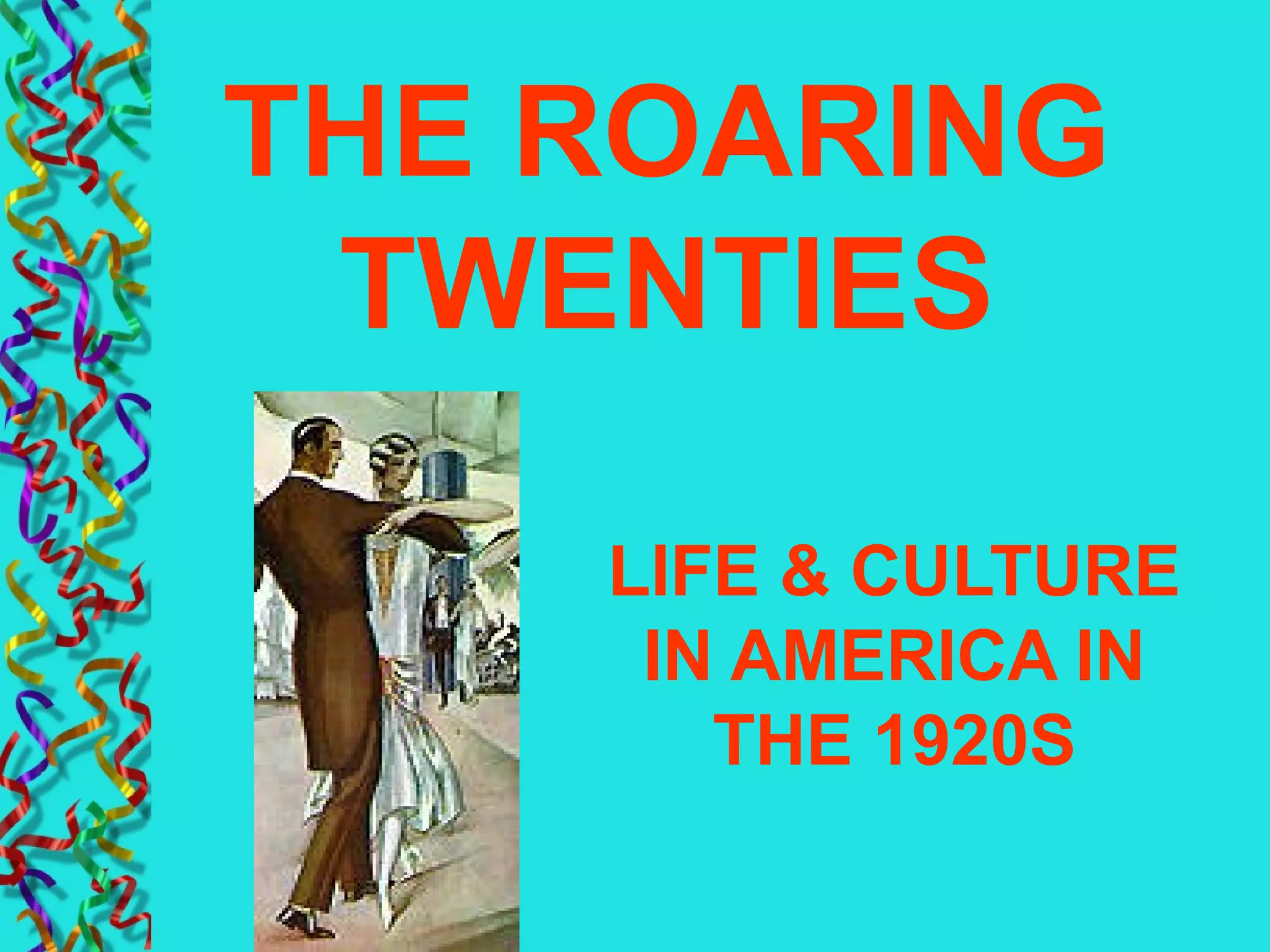 The roaring twenties in america | PPT
