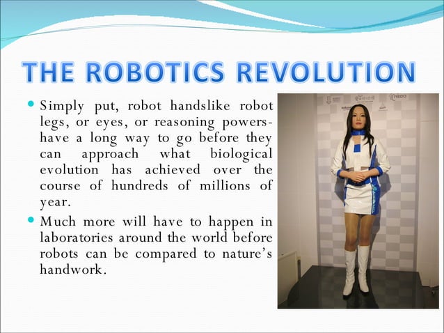 The Robotic Revolution | PPT | Robotics | Technology & Computing