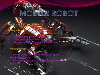 The robotics | PPTX