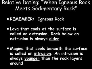 The rock and fossil record | PPTX