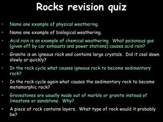 The rock cycle | PPT | Geology | Science