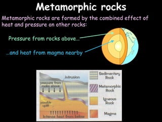The rock cycle | PPT | Geology | Science