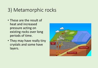 The rock cycle and carbon cycle | PPTX