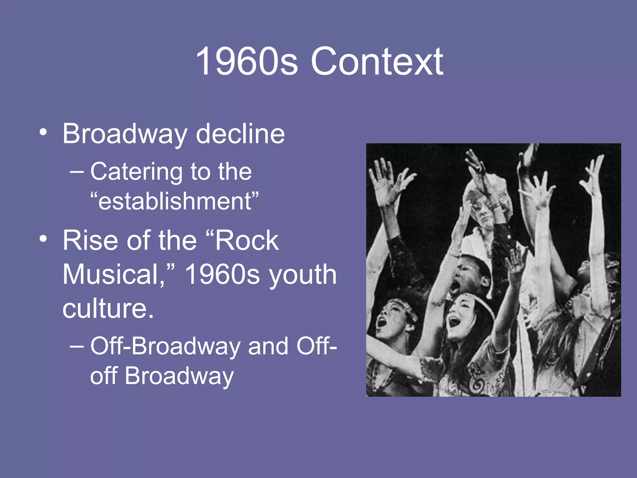 The rock musical | PPT