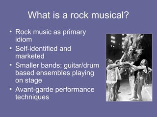 The rock musical | PPT