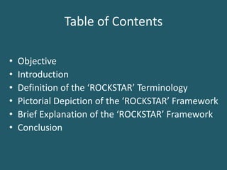 The ‘ROCKSTAR’ Framework for Ensuring Blissful Employee Relations | PPT
