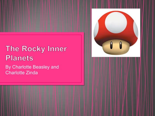 The rocky inner planets, by | PPTX | Geology | Science