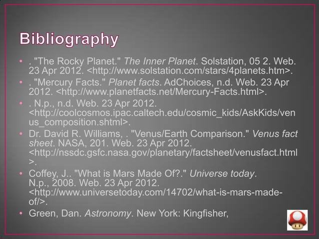 The rocky inner planets, by | PPTX | Geology | Science