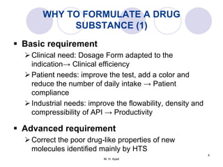 The role and added value of proper formulation development | PPT