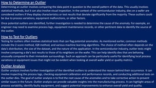 The Role and Detection of Outliers in Semiconductor Quality Control ...