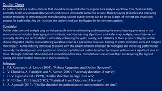 The Role and Detection of Outliers in Semiconductor Quality Control ...