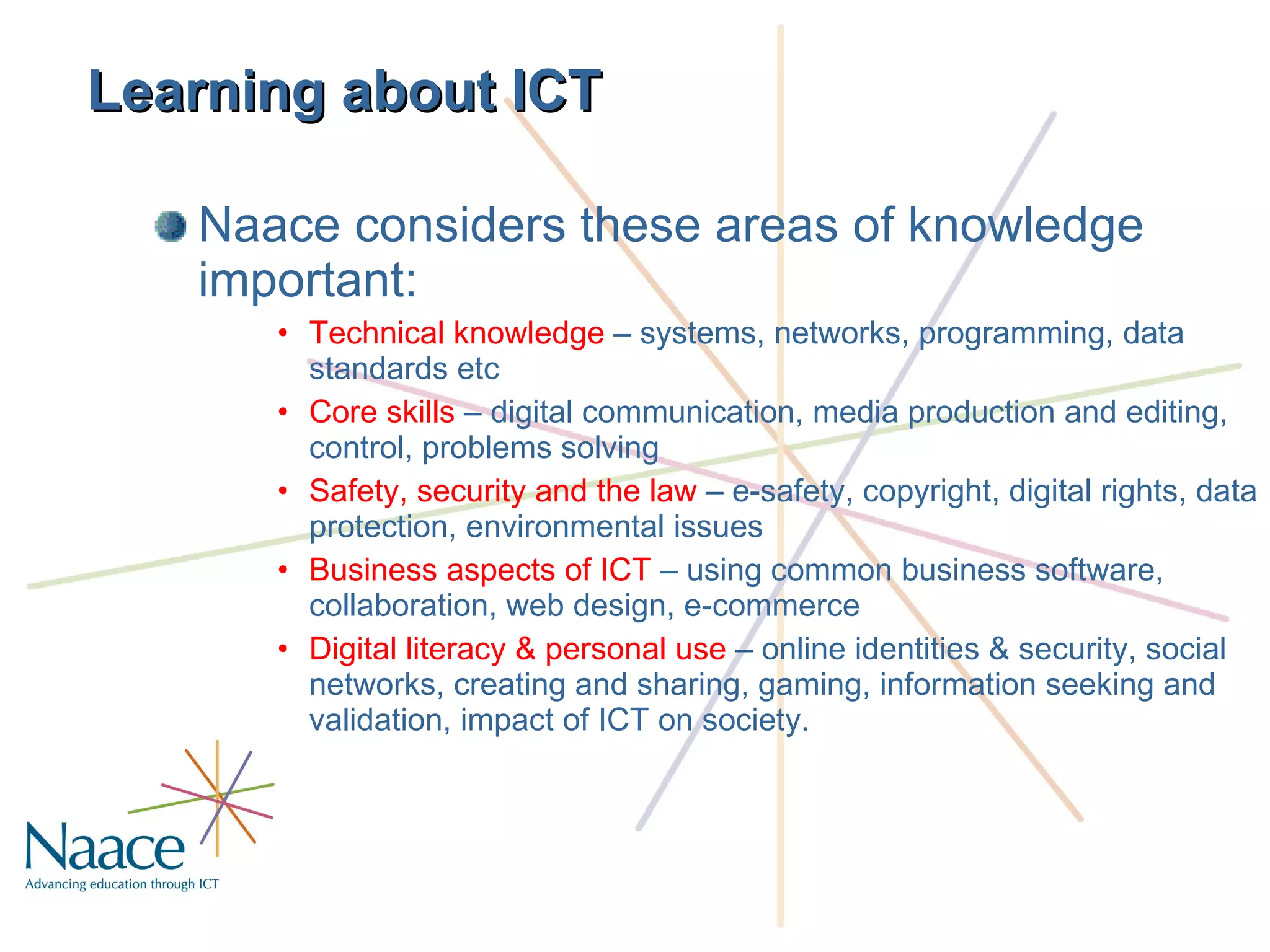 The role and function of ICT in 21st century schools | PPT
