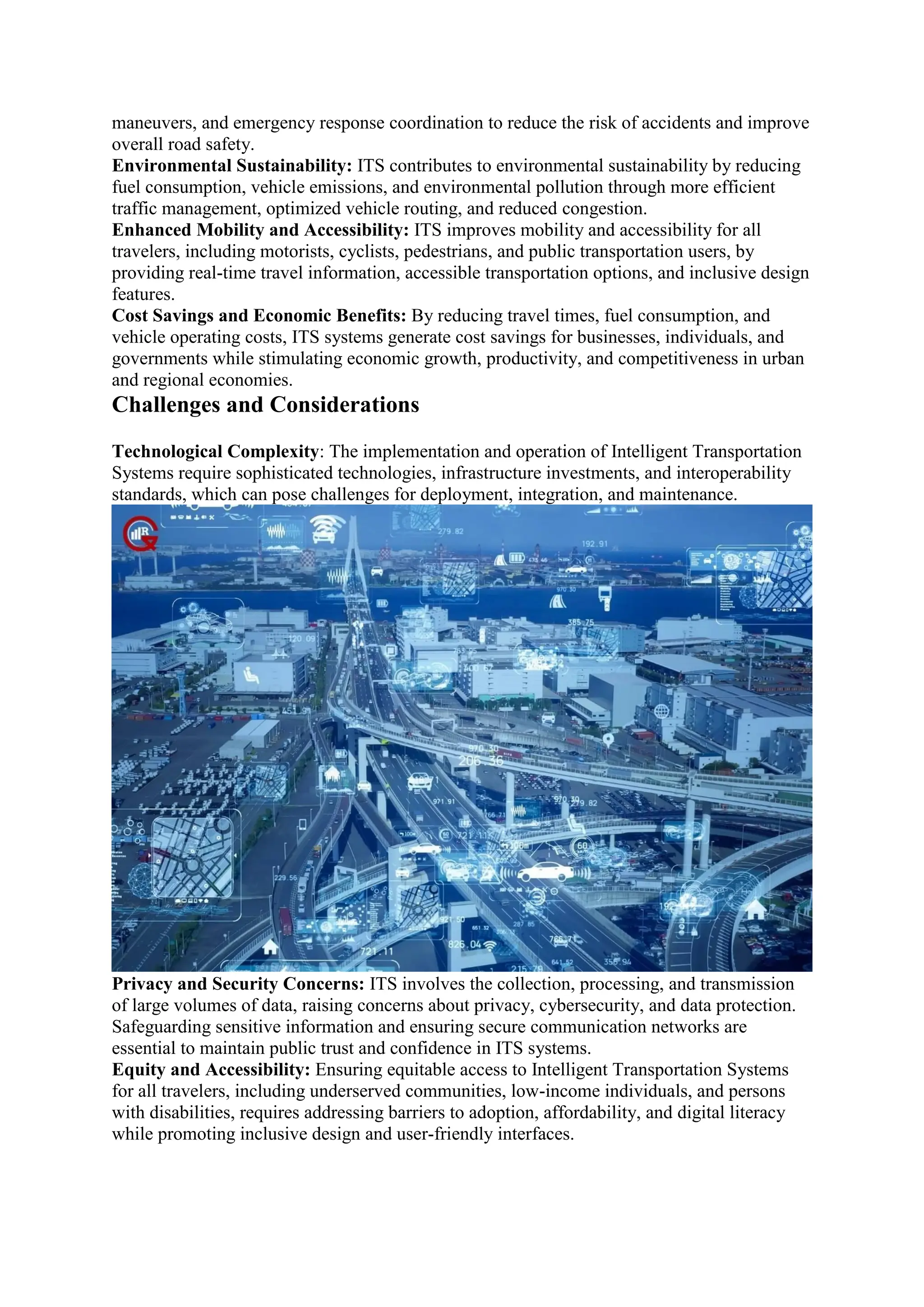 The Role and Impact of Intelligent Transportation Systems | GQ Research ...