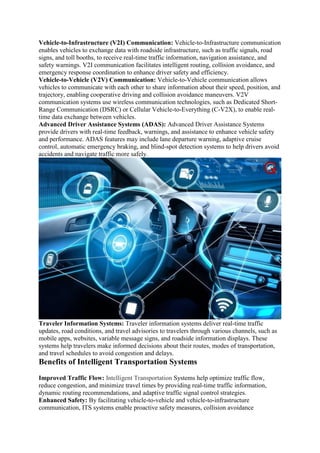 The Role and Impact of Intelligent Transportation Systems | GQ Research | PDF